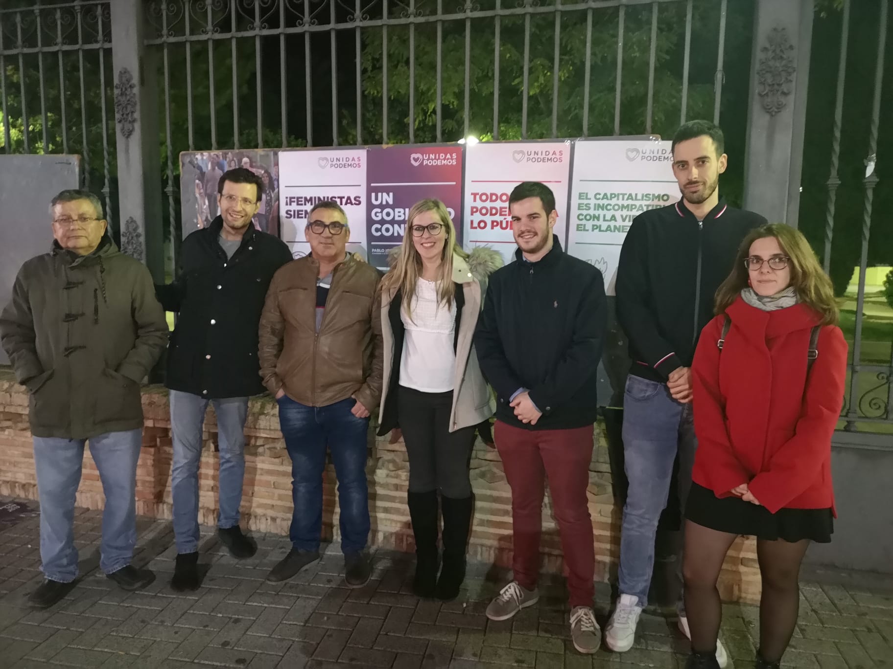 Unidas Podemos comenzaba campaña animando al voto para la coalición ...