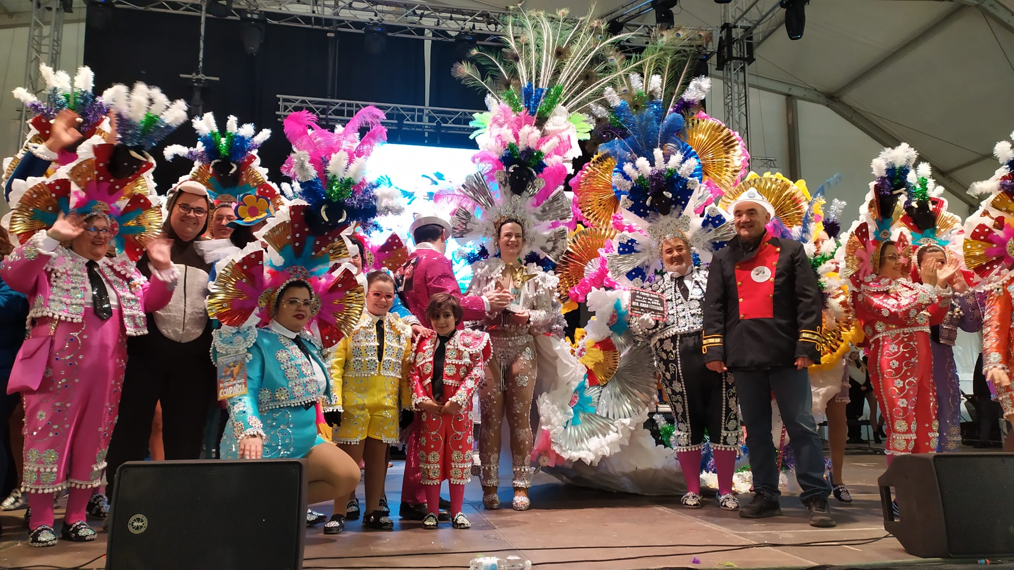 Los Carioca primer premio del Desfile de Bodas del Carnaval 2023 ...